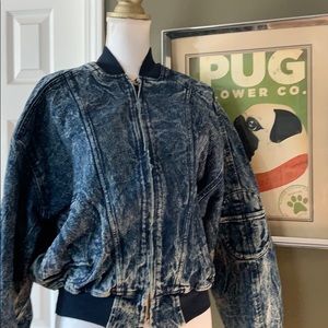 Vintage | Jackets & Coats | Vintage Paris Sport Club Jean Jacket | Poshmark